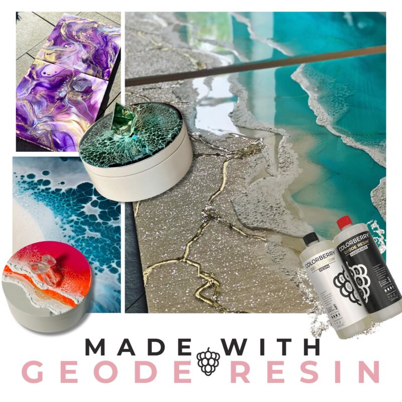 Epoksiid Geode Resin 1000ml | Liza Vaigukunst